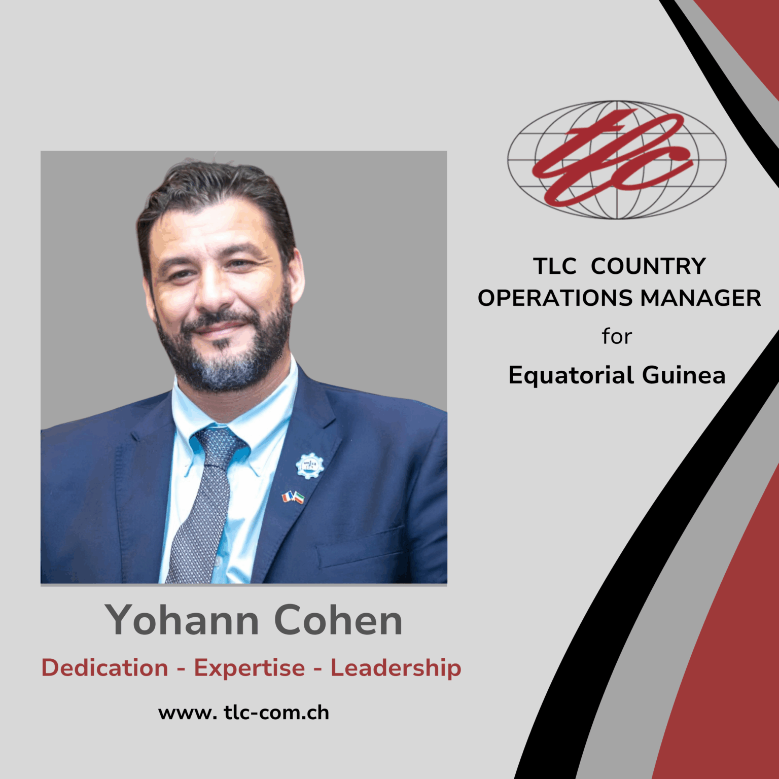 Mr. Yohann Cohen has joined #TLC_Equatorial_Guinea as Country Operations Manager, effective 14 ...